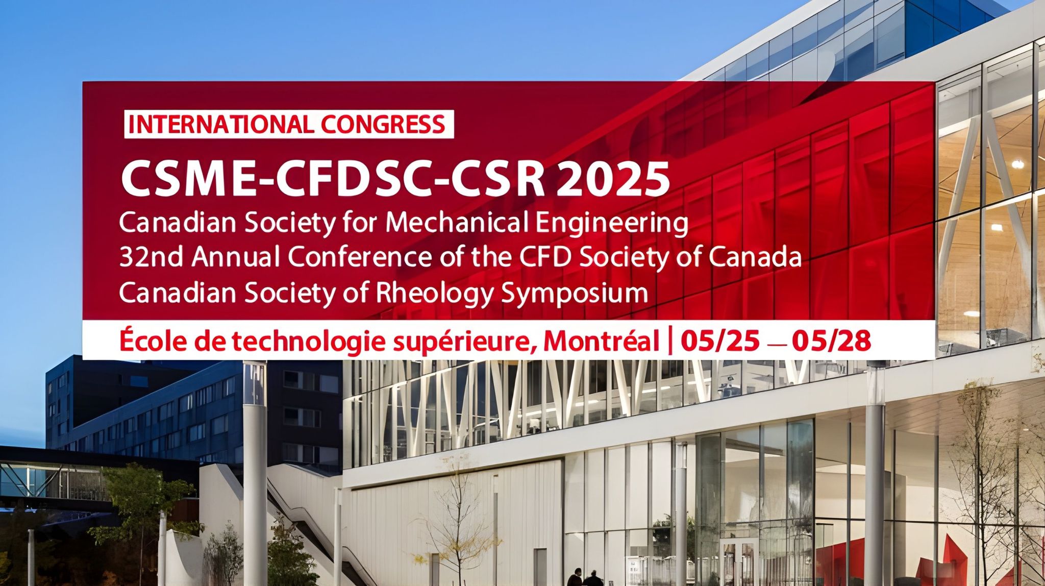 Congrès International CSME CFDSC CSR - ÉTS