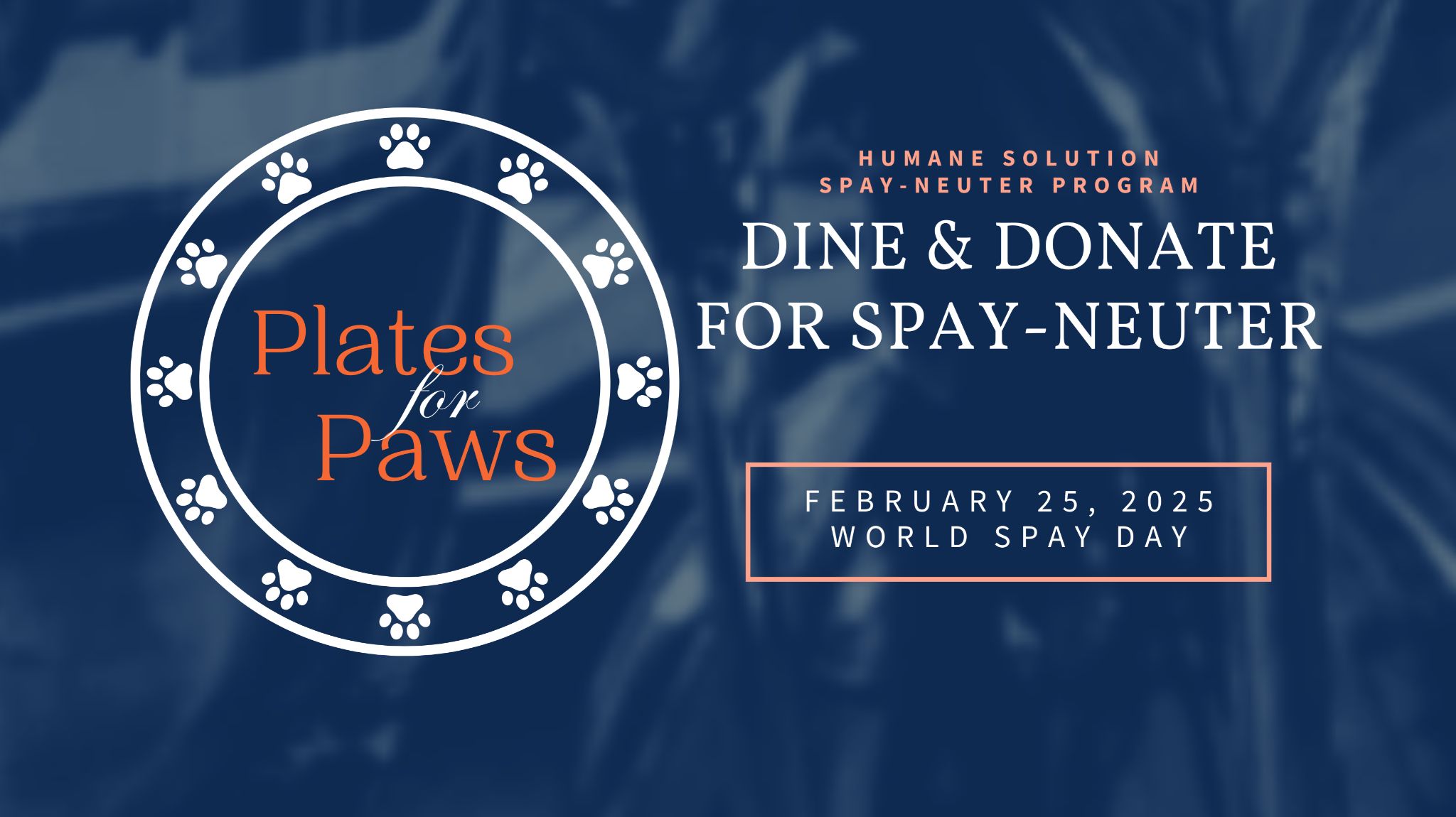 2025 Plates for Paws Raffle