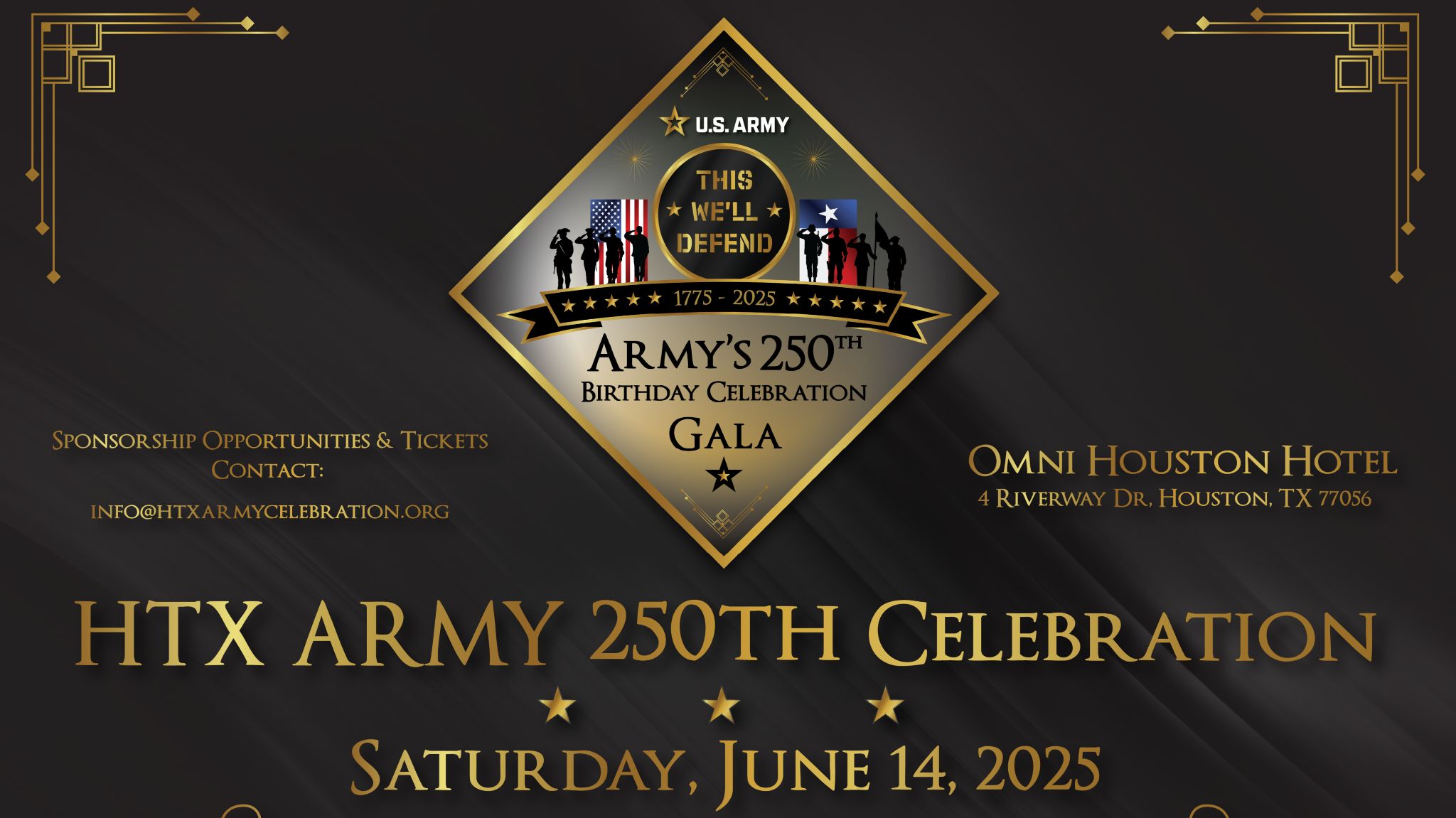 "This We'll Defend" U.S. Army 250th Birthday Gala