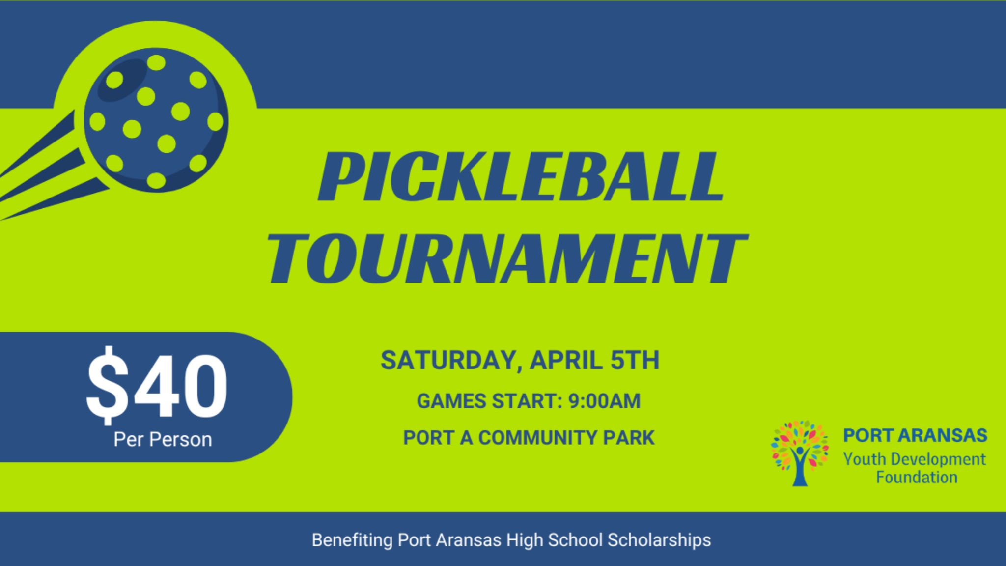 2025 Spring Pickleball Tournament