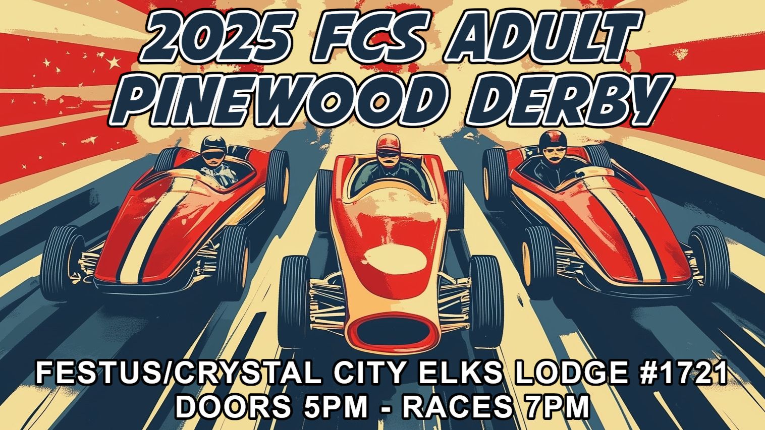 2025 FCS Adult Pinewood Derby