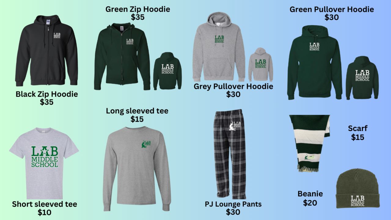 Lab MS PA Merch Closet Clean Out Sale