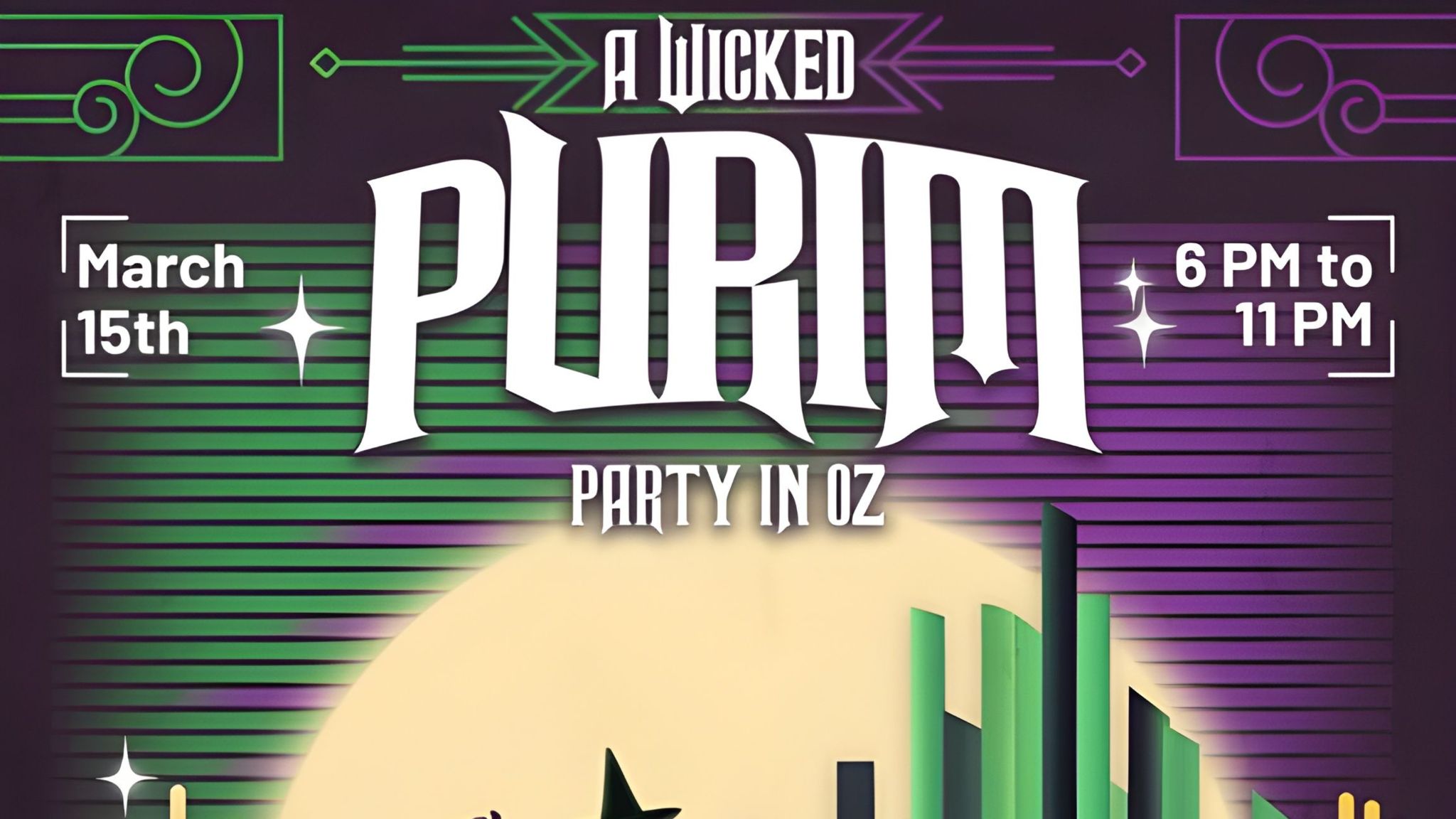 IfNotNow Toronto, Rad Yiddish and UJPO Present: A Wicked Purim Party in Oz