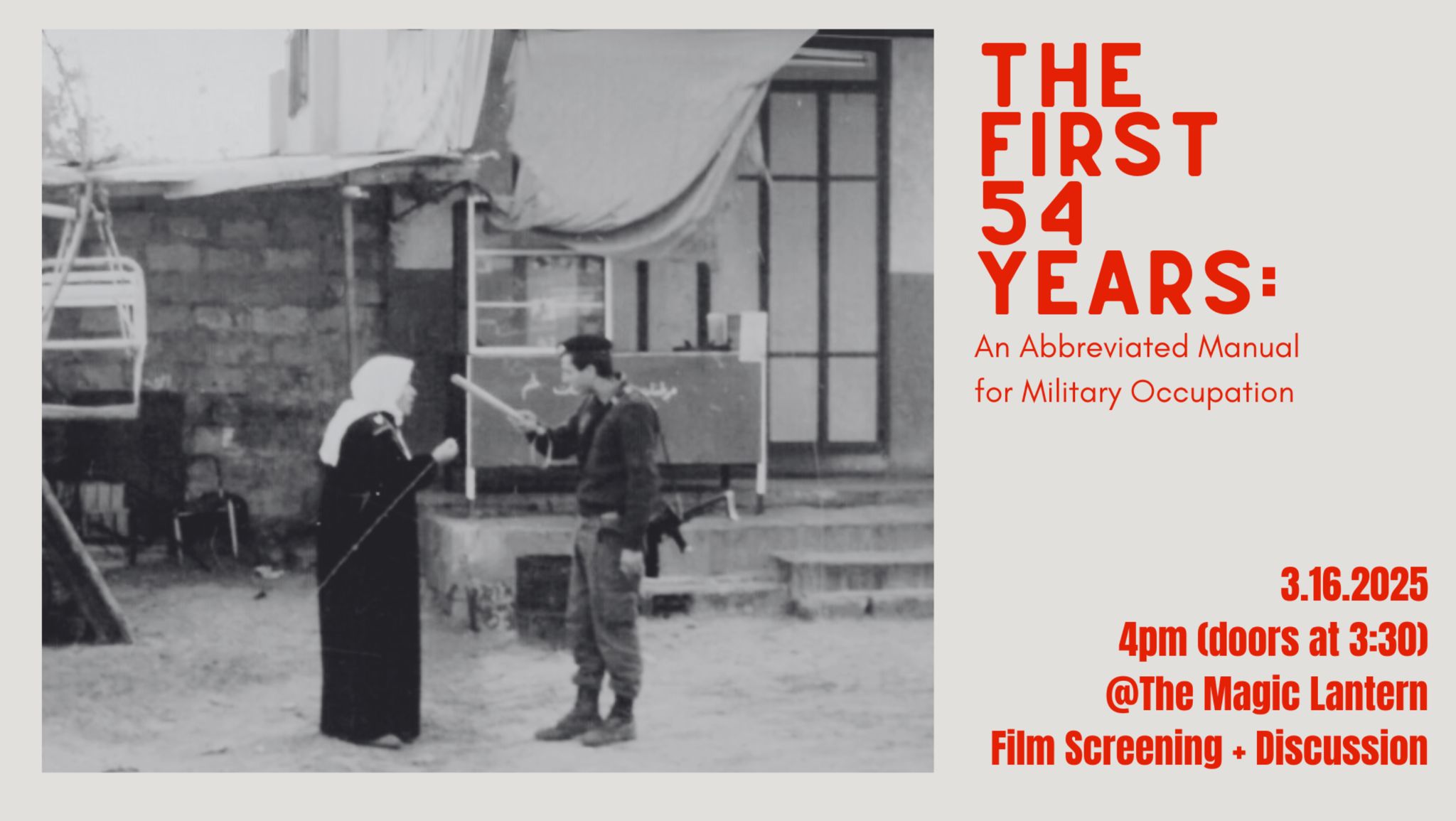 The First 54 Years Film Screening