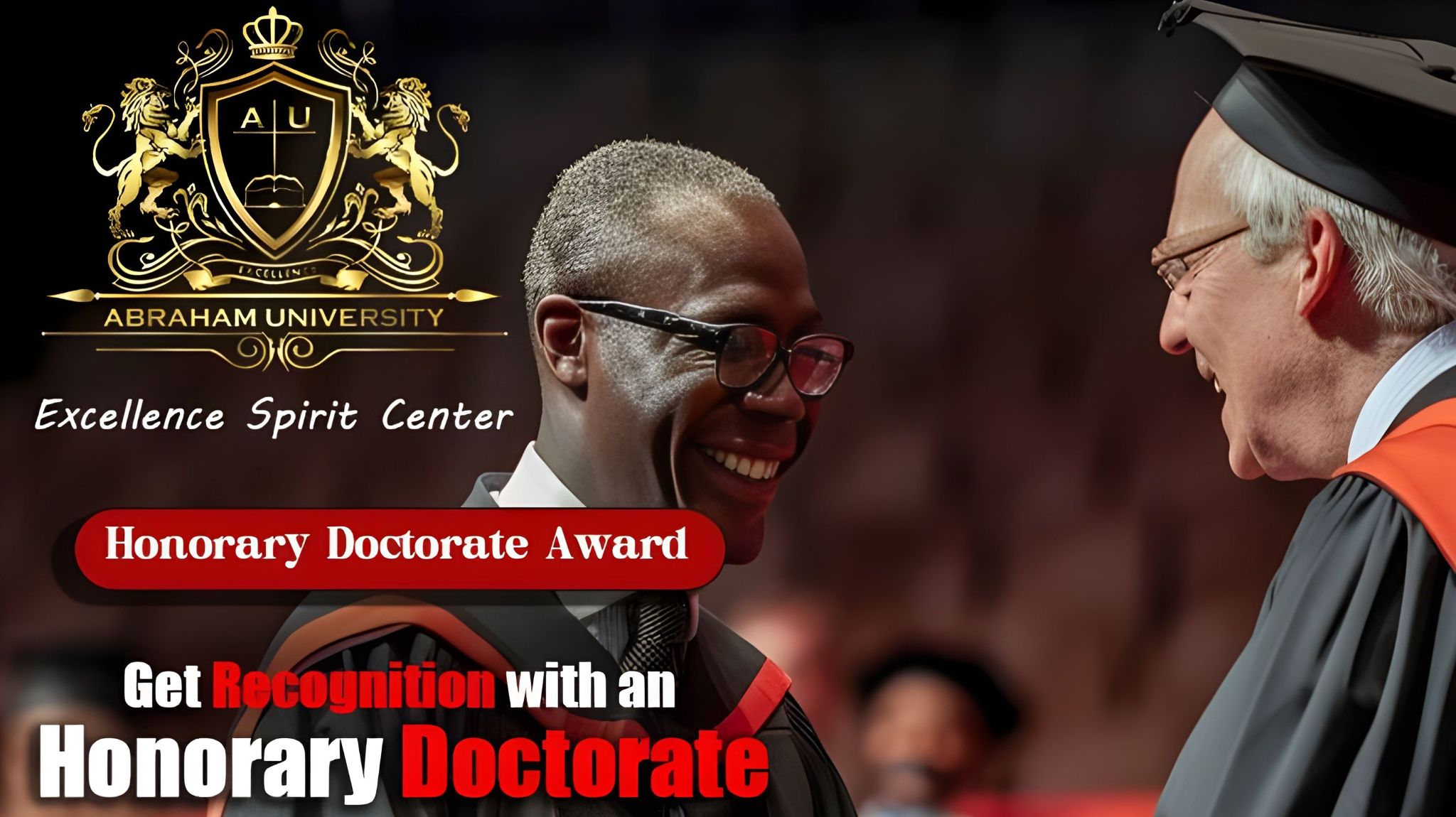 Honorary Doctorate Award.
