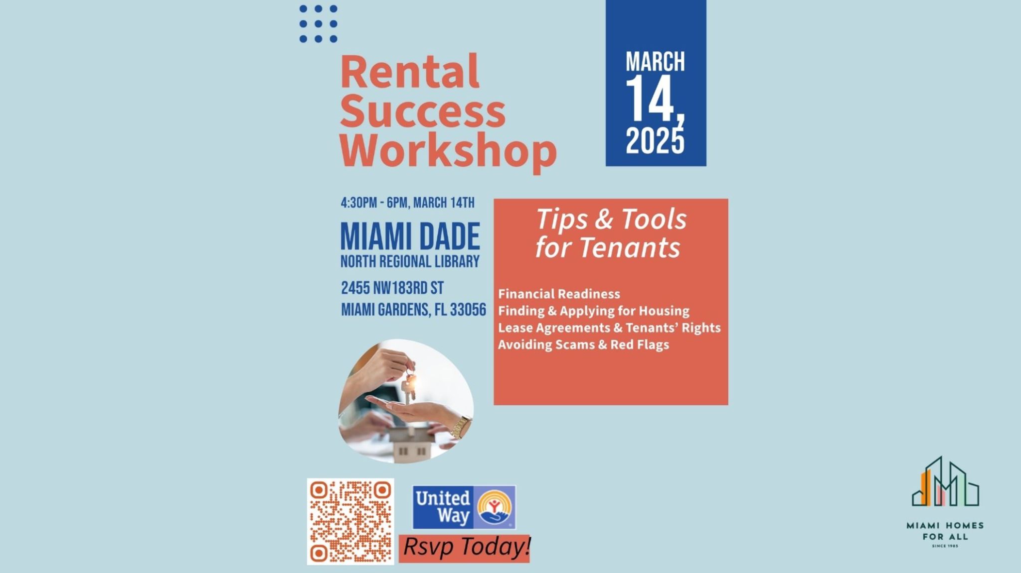 Rental Success Workshop: Tips & Tools for Tenants