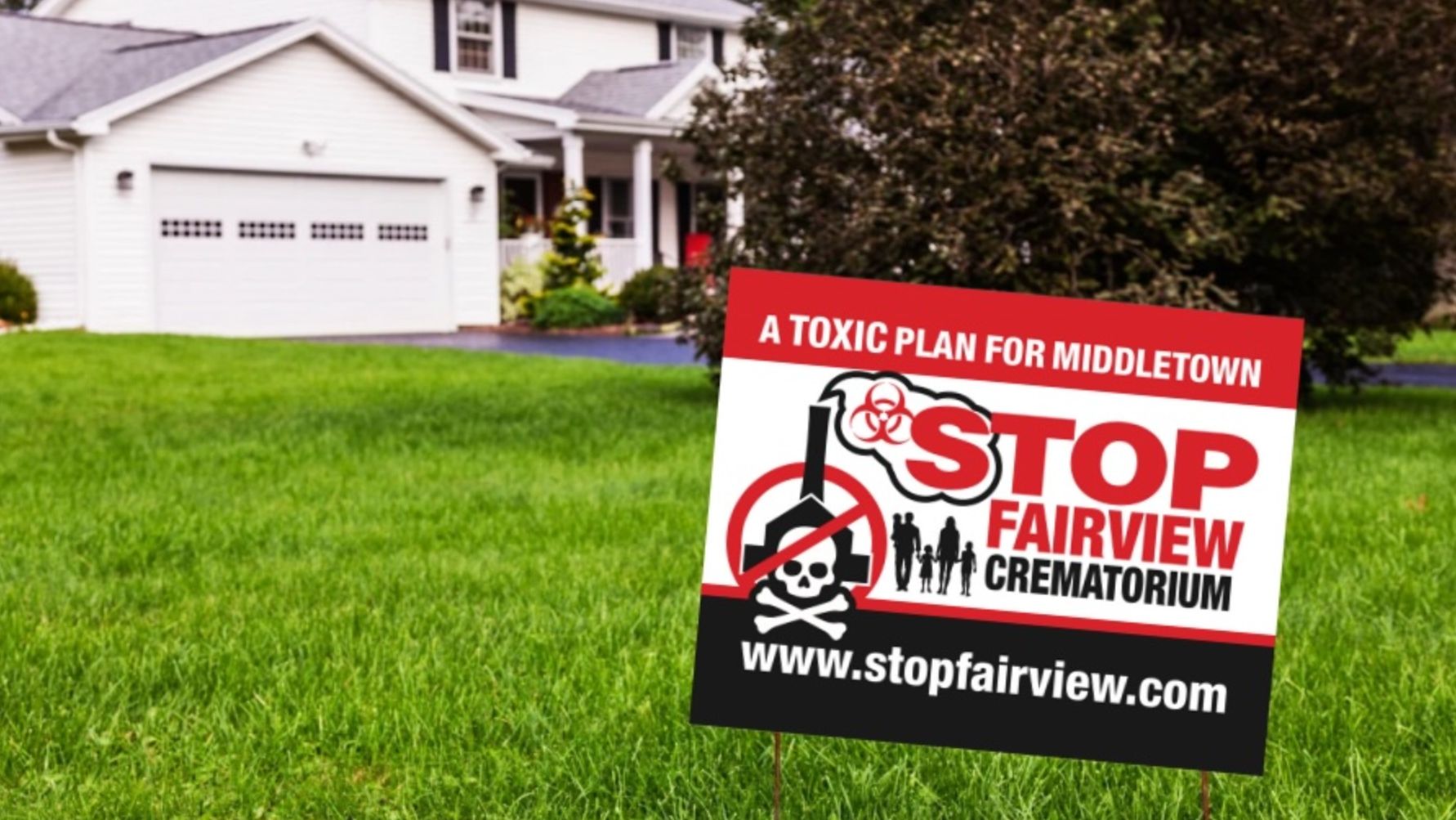 Stop Fairview Lawn Signs & Car Magnets