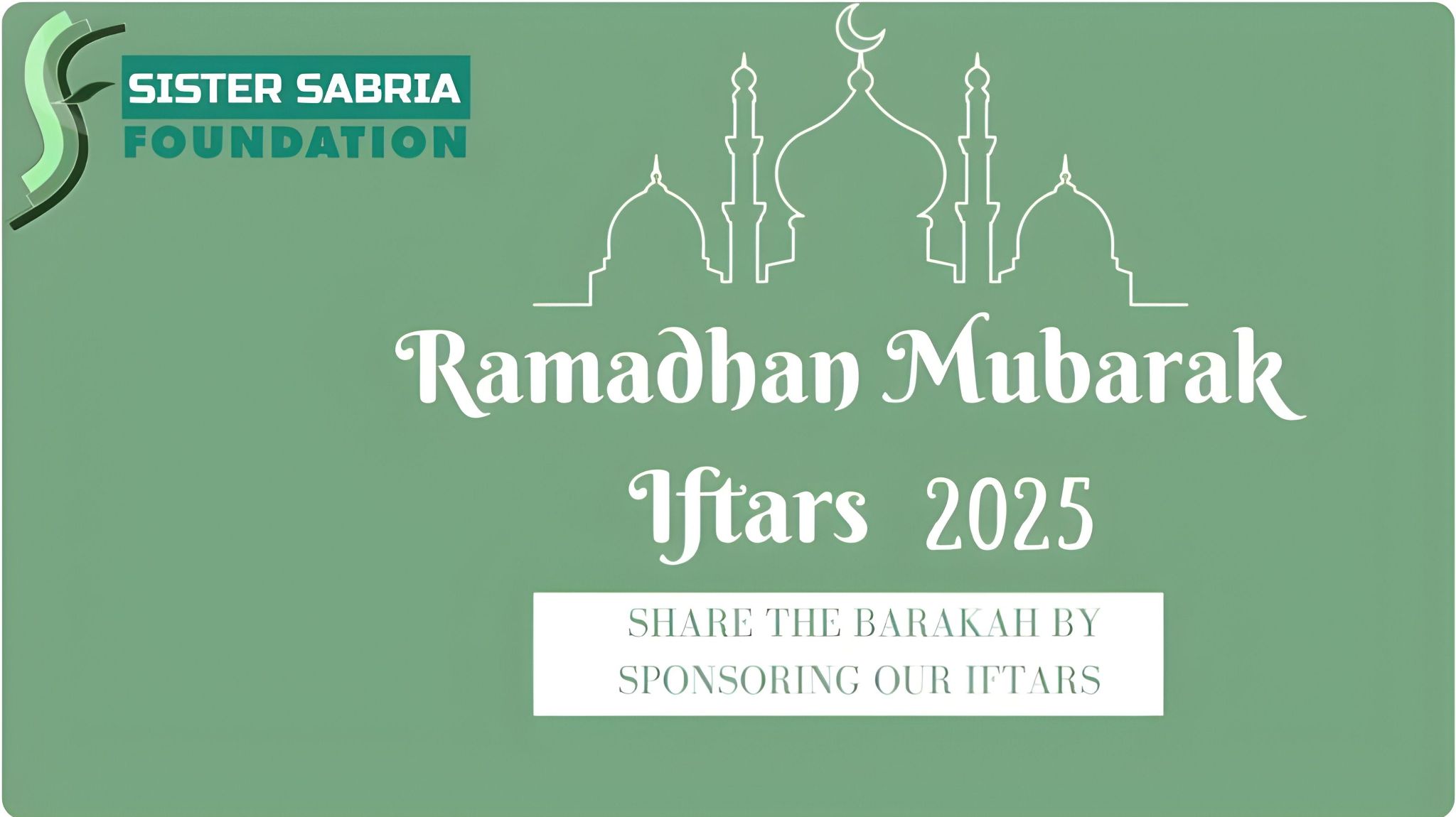 Sponsor SSF's iftar 2025