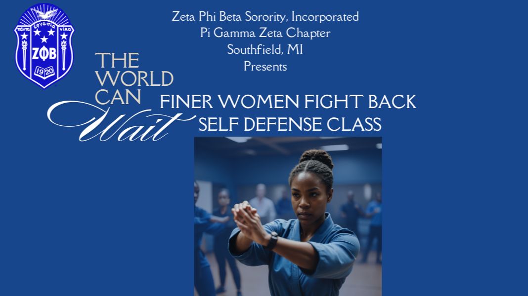 Finer Women Fight BACK! Self Defense Class