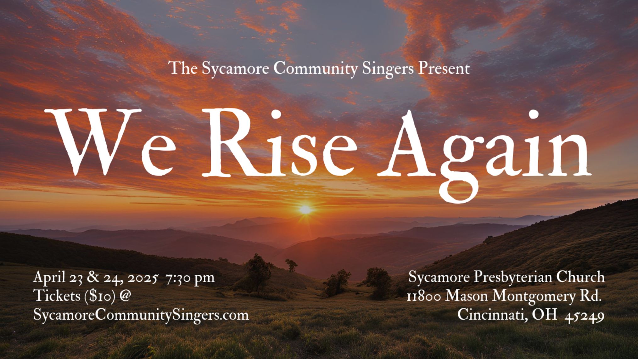 SCS presents We Rise Again