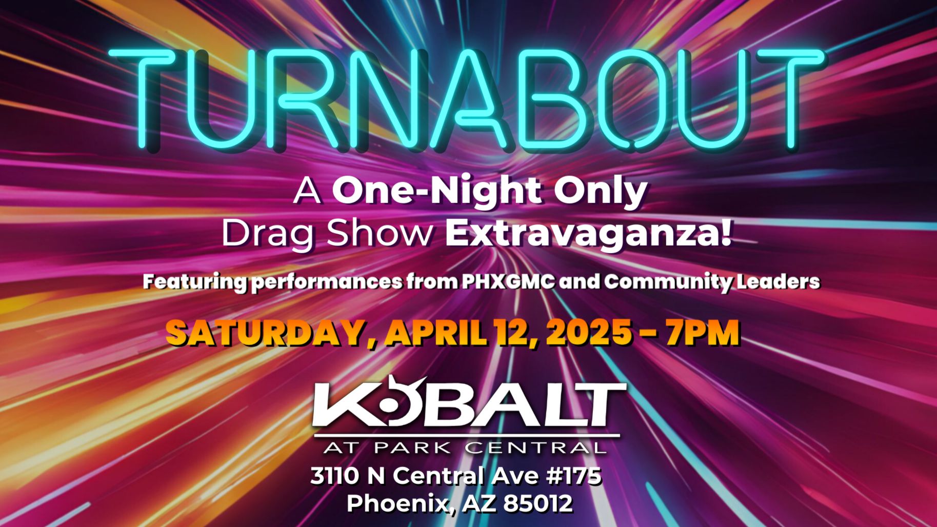PHXGMC Turnabout: A One-Night Only Drag Show Extravaganza