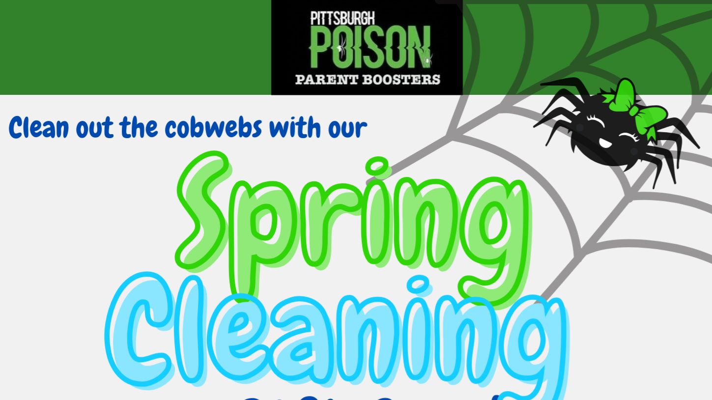 Pittsburgh Poison Parent Boosters Spring Cleaning Raffle!