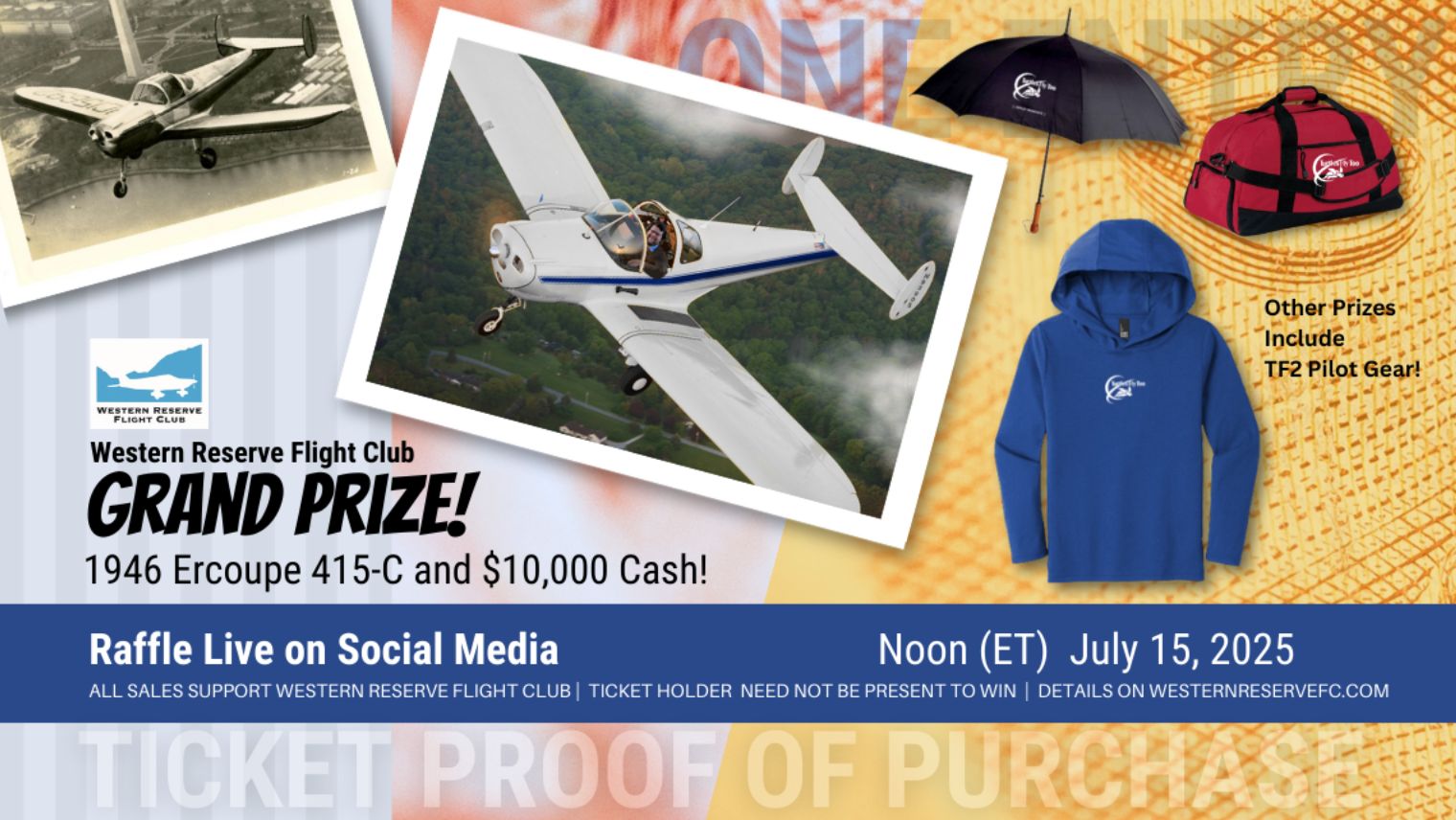 Western Reserve Flight Club Raffle