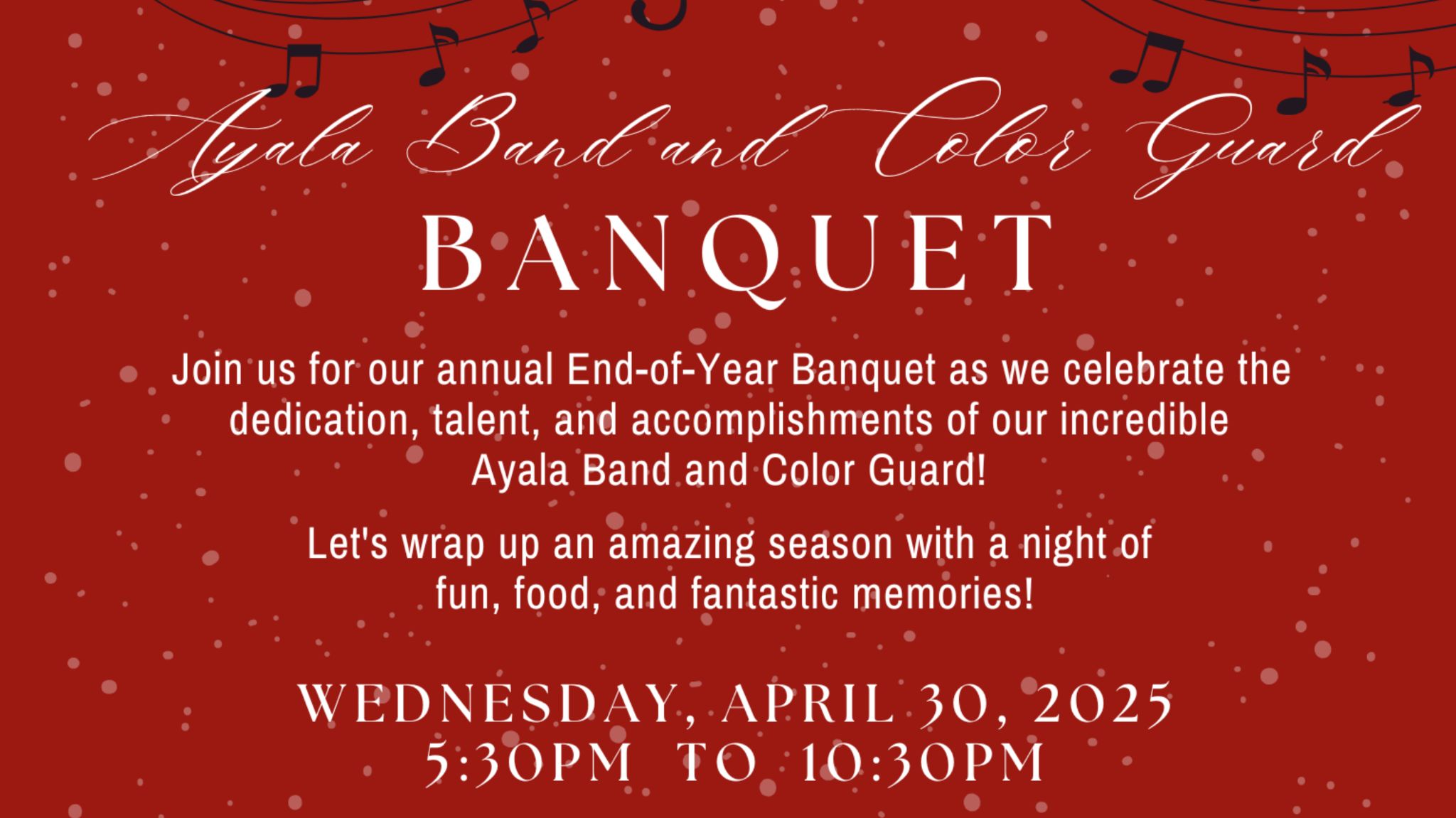 2025 Ayala BAC End of Year Banquet