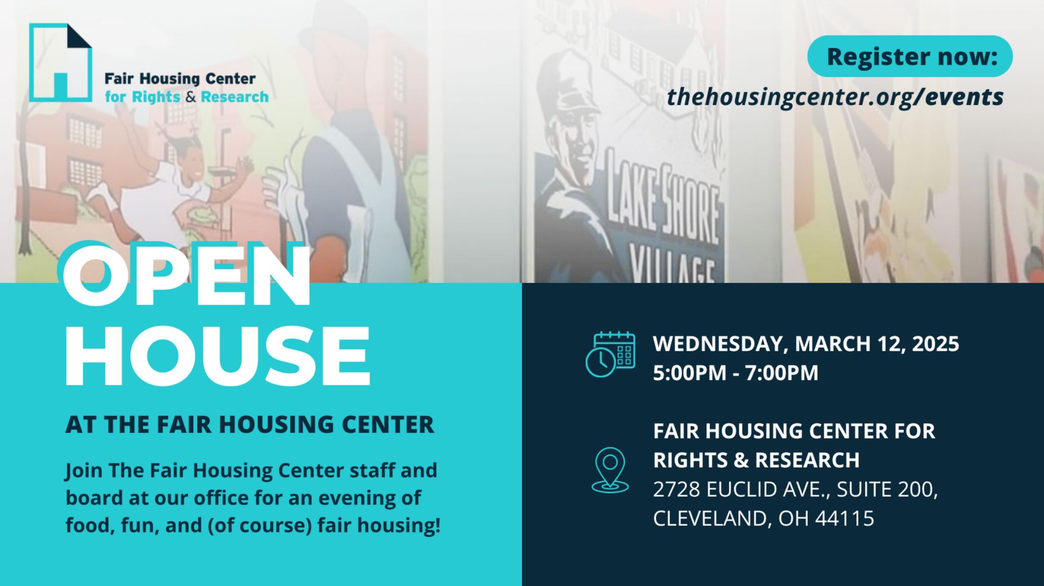 Fair Housing Center for Rights & Research - Open House Raffle Tickets