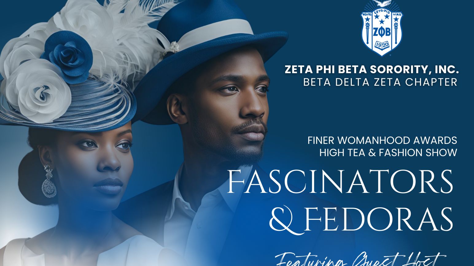 💙🤍🎟🎇Zeta Phi Beta Sorority, Inc. Beta Delta Zeta Chapter 2025 Finer ...
