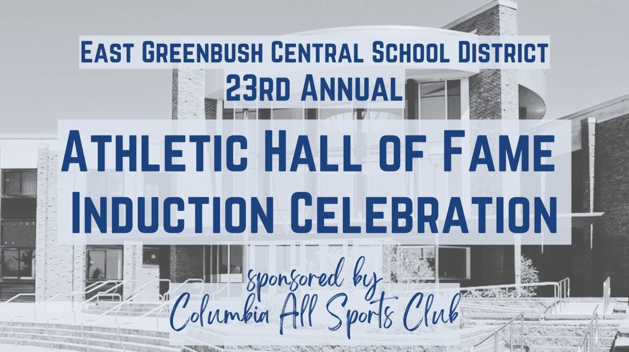 East Greenbush Central School District Twenty Third Annual Athletic ...