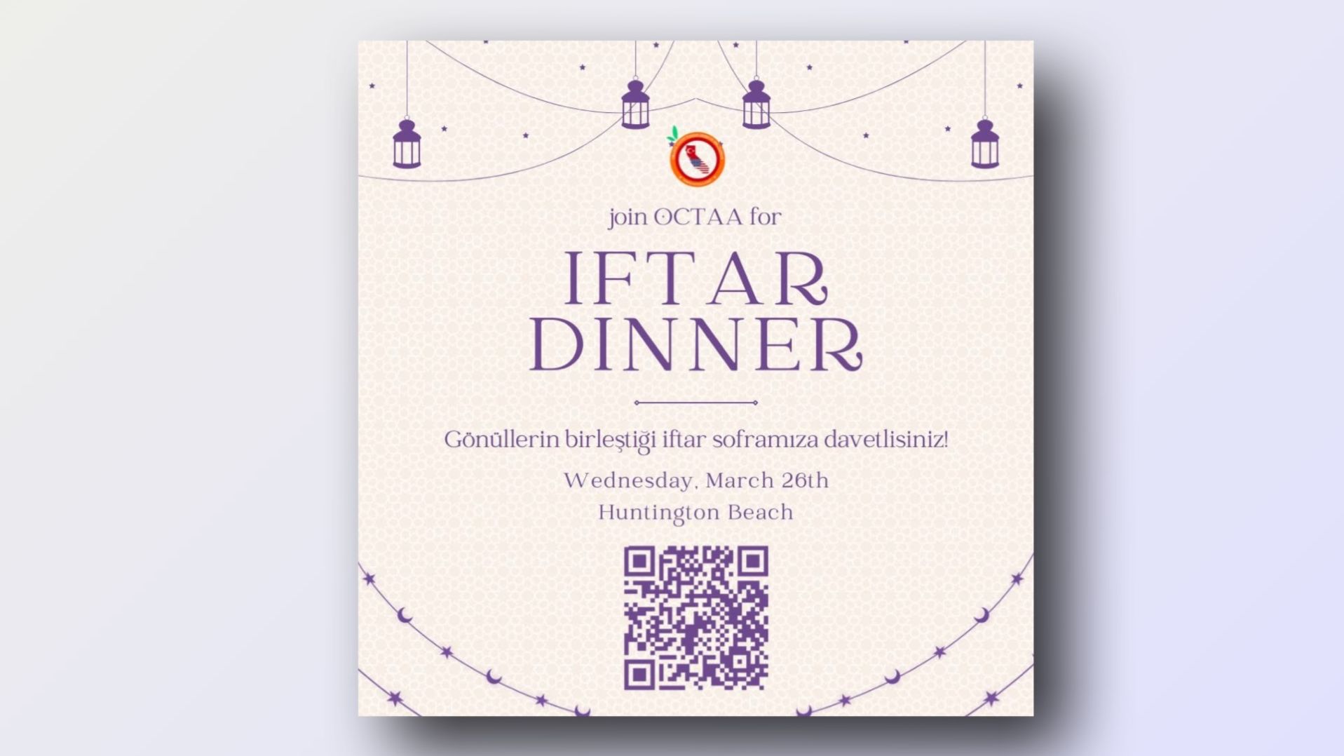 OCTAA Iftar Dinner 2025