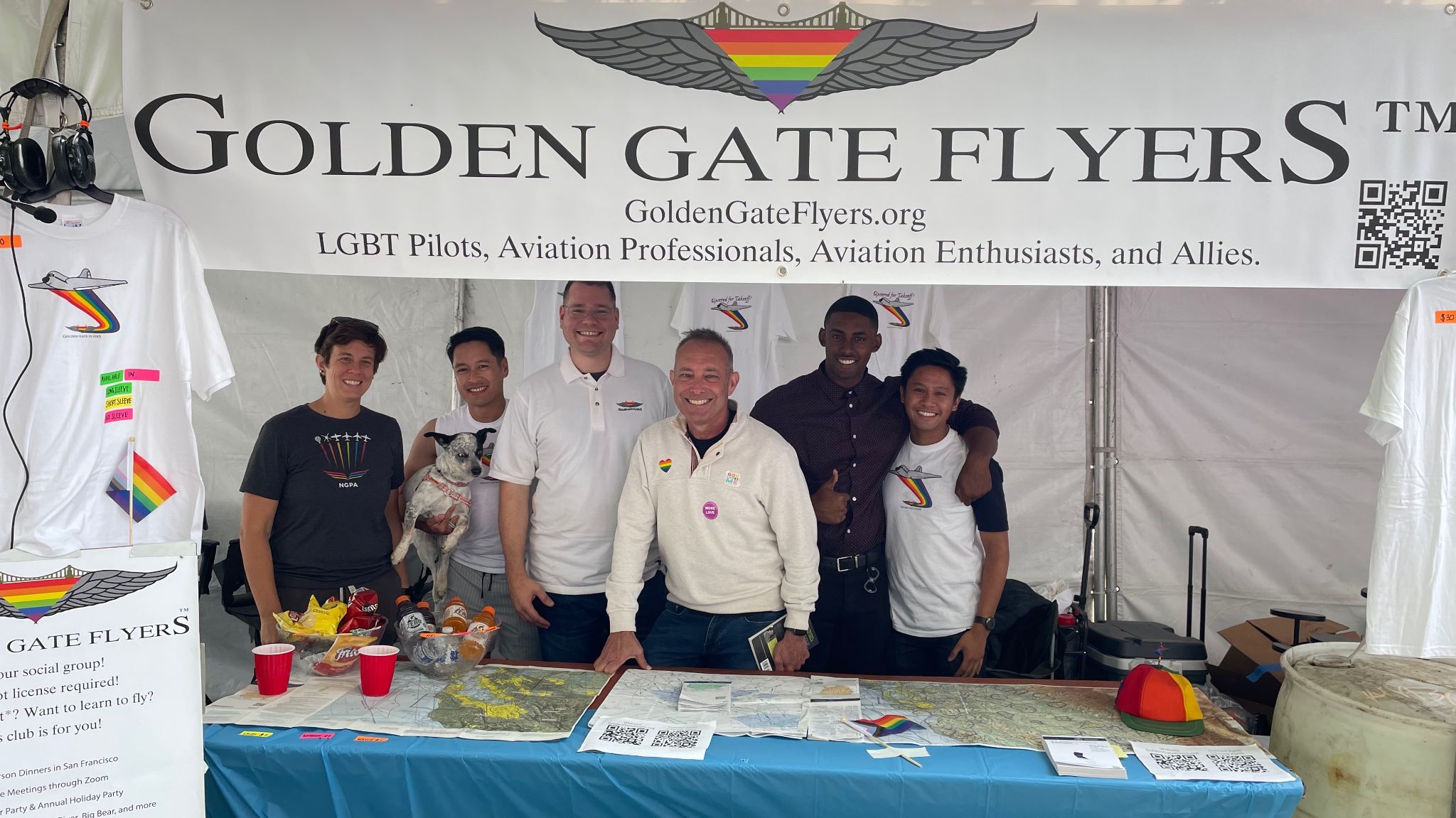 San Francisco Pride Booth Volunteers