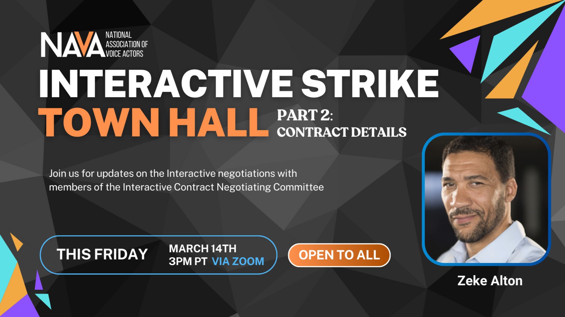 Interactive Strike Town Hall with Zeke Alton