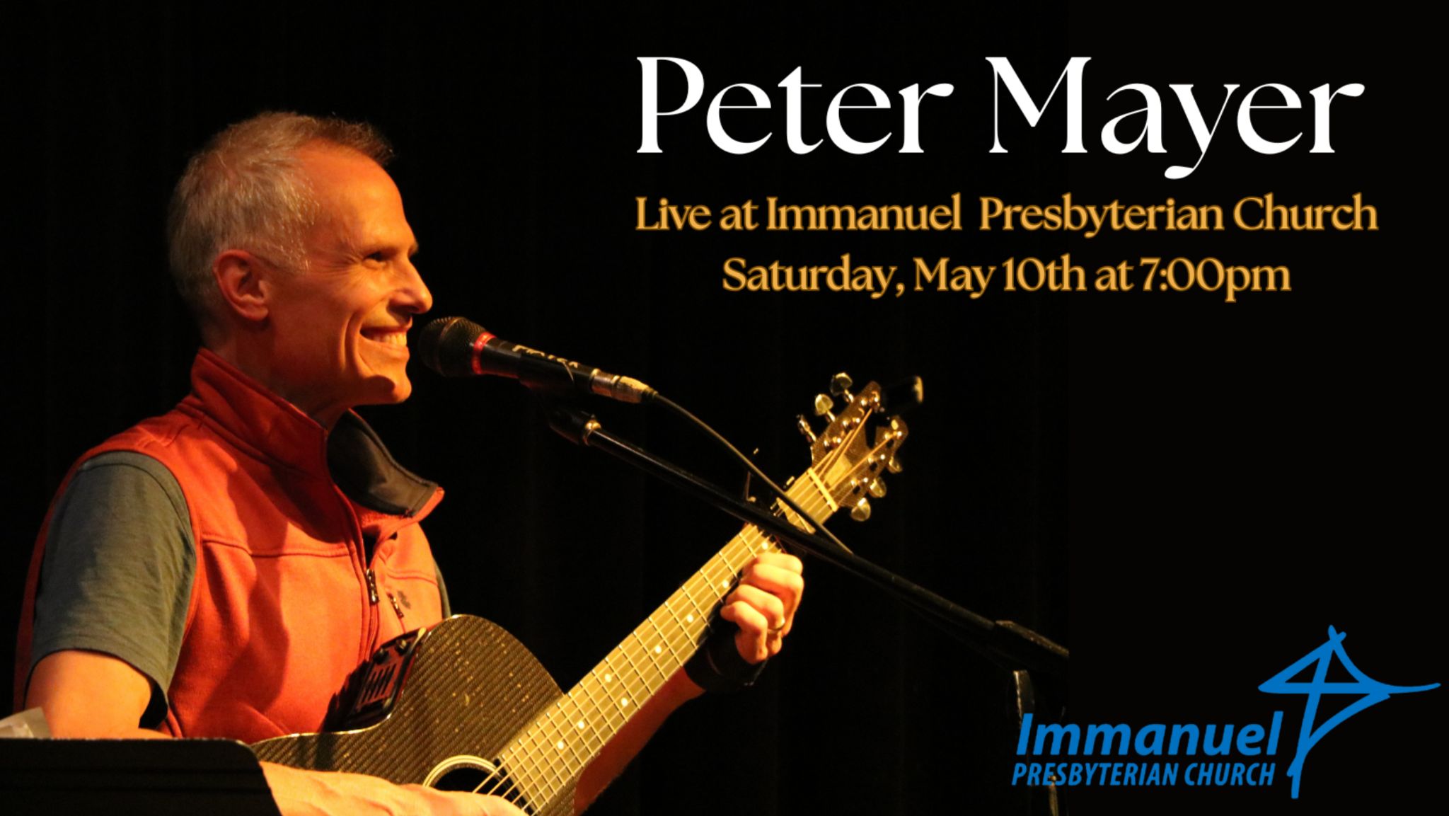 Peter Mayer - Live at Immanuel Presbyterian Church!