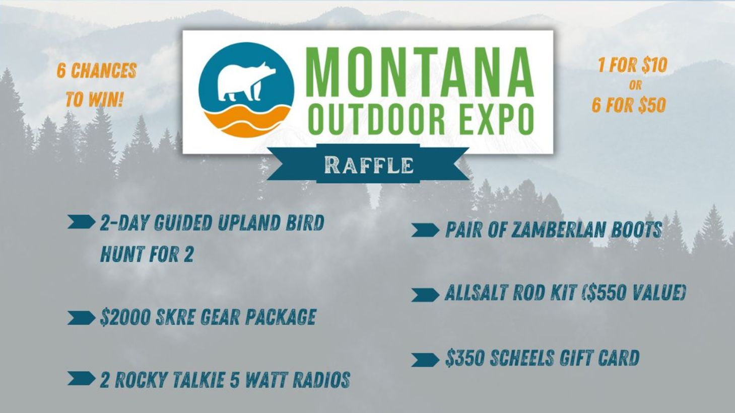 Montana Outdoor Expo Raffle
