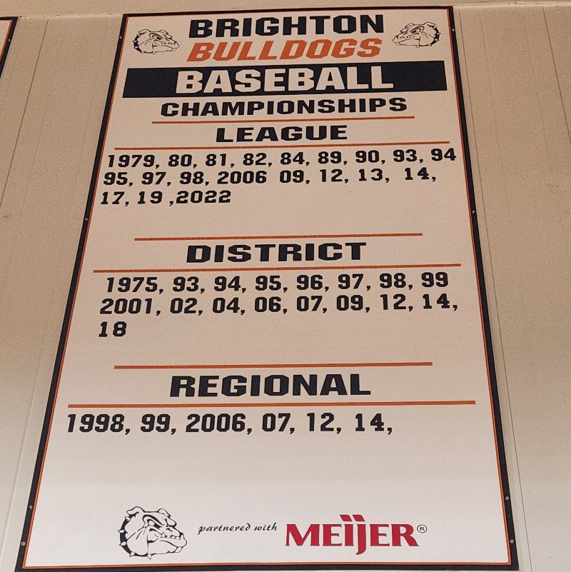 BHS Baseball Program logo gear