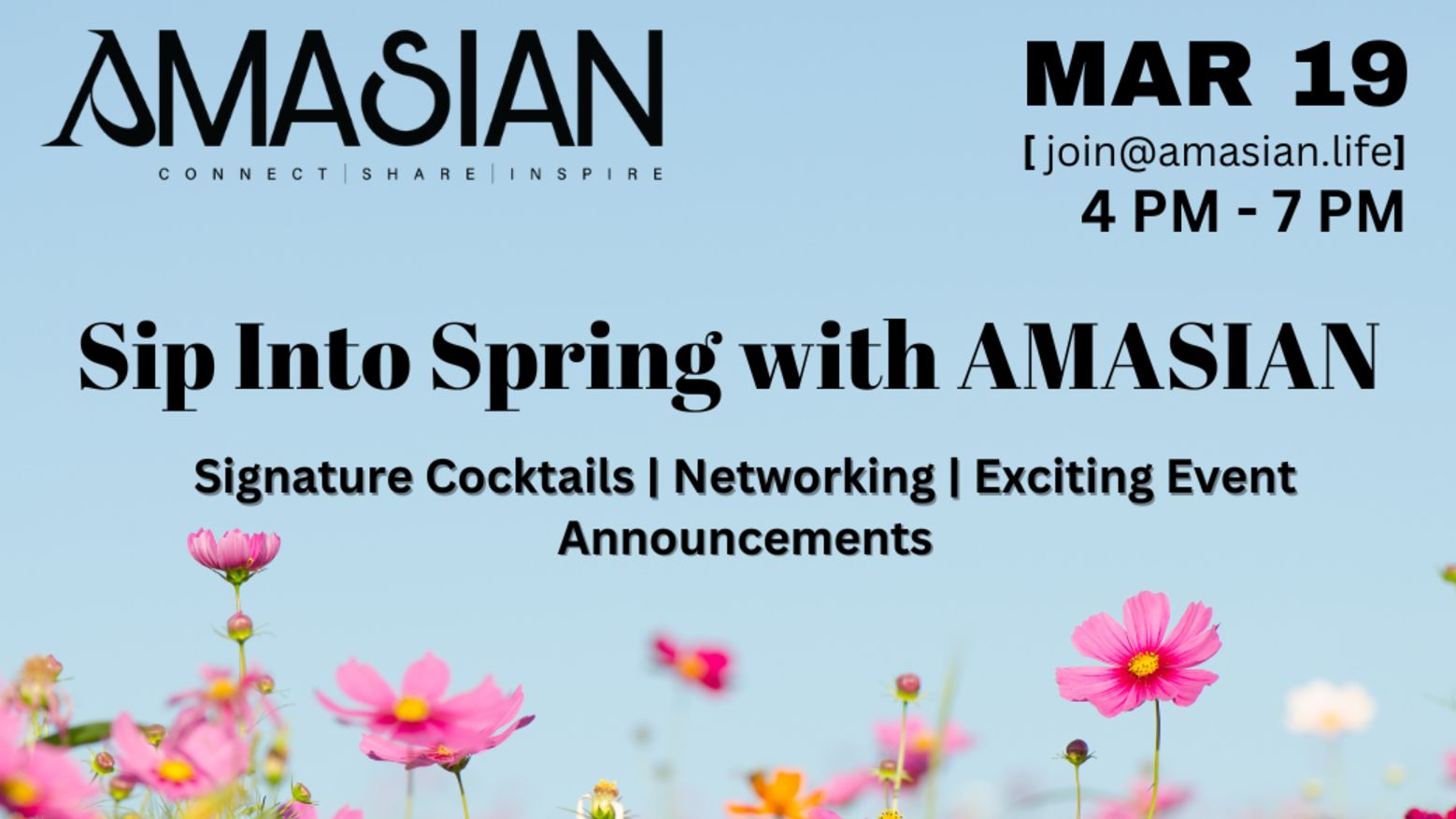Sip into Spring with AMASIAN