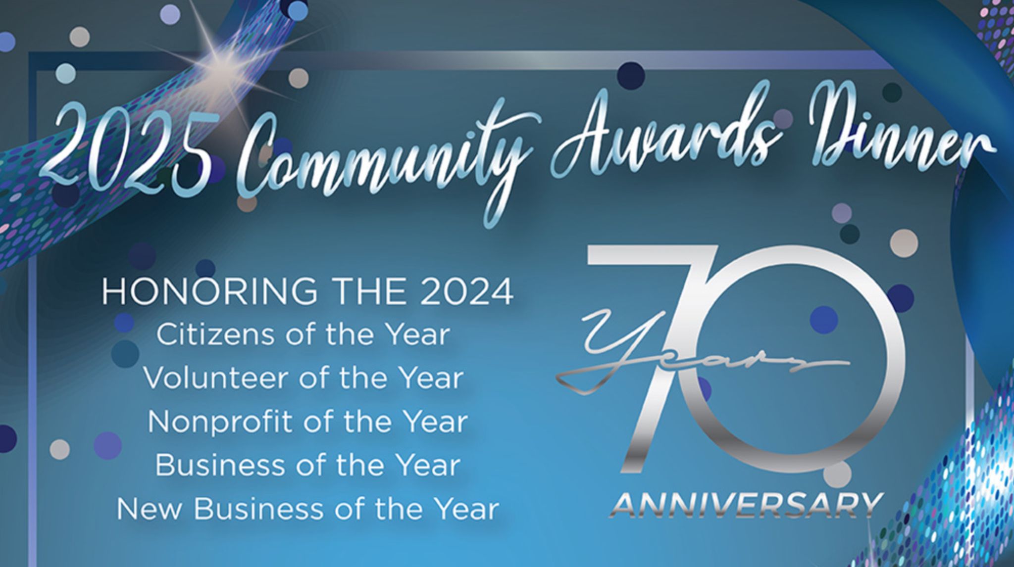 Community Awards Dinner - Celebrating 2024's Awardees!