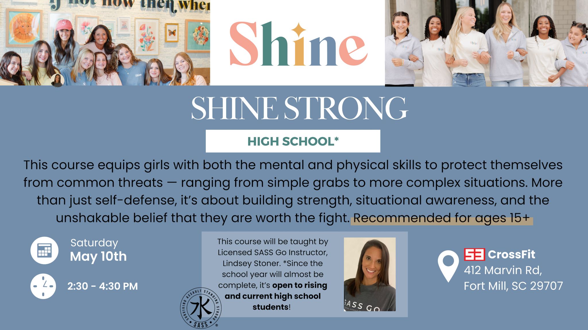 Shine Strong: High School