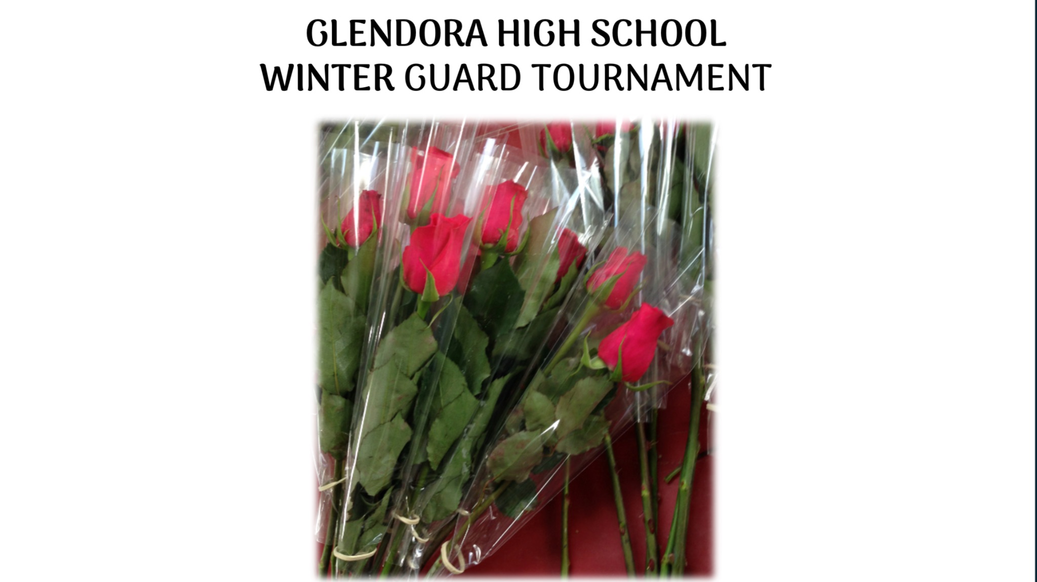 GHS Winter Guard Flower Shop 2025