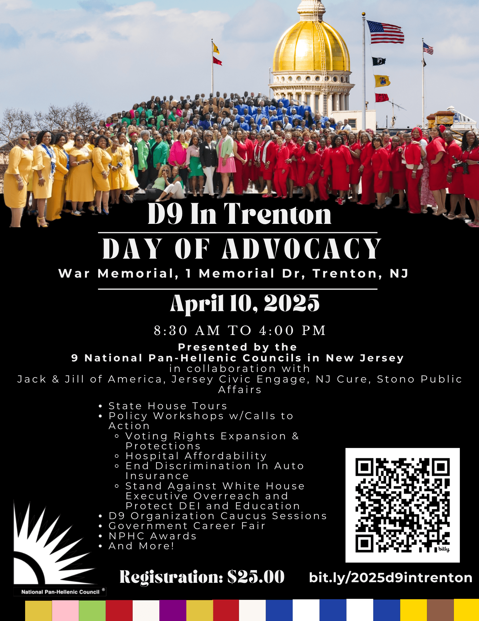 D9 In Trenton: April 10th - Day of Advocacy
