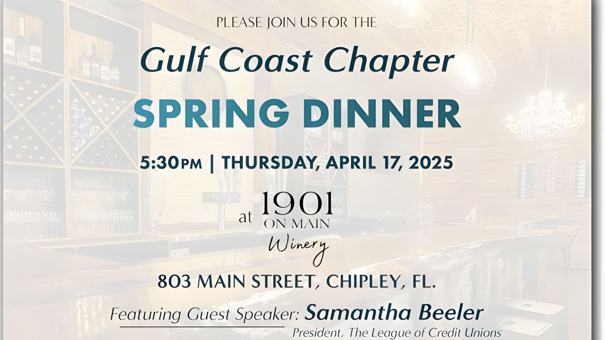 04/17/25 Chapter Dinner