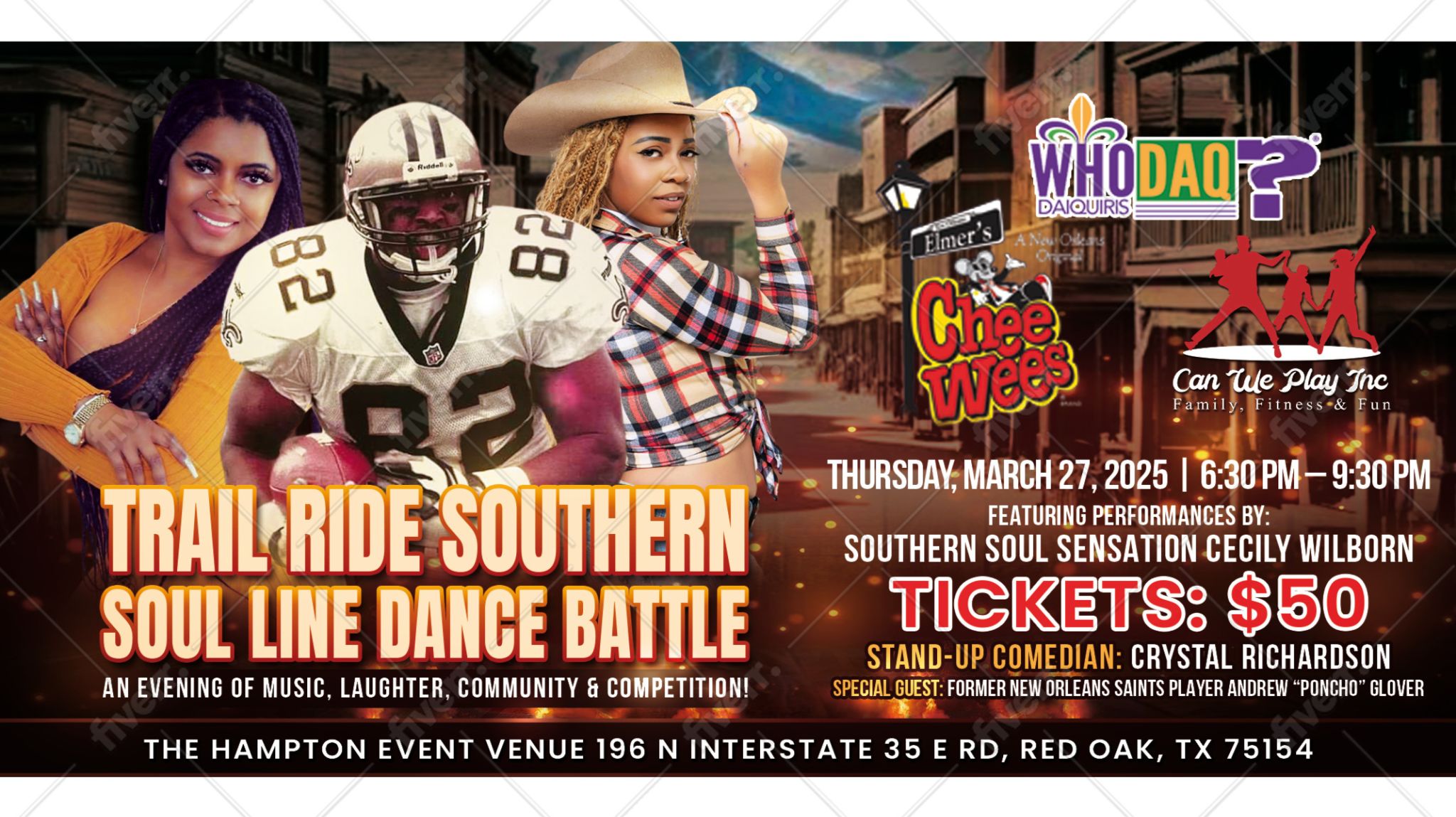 Trail Ride Southern Soul Line Dance Event