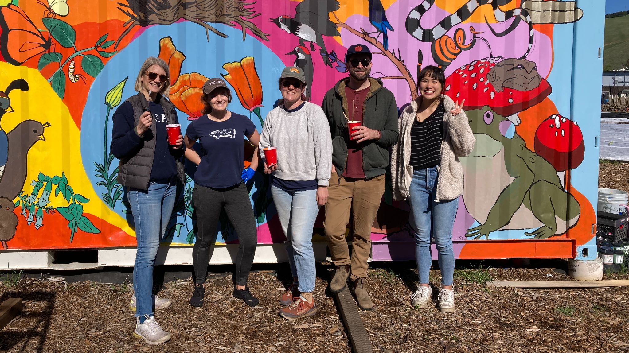 LEAF Community Garden Art Project: Help us Create a Soil Network Mural!