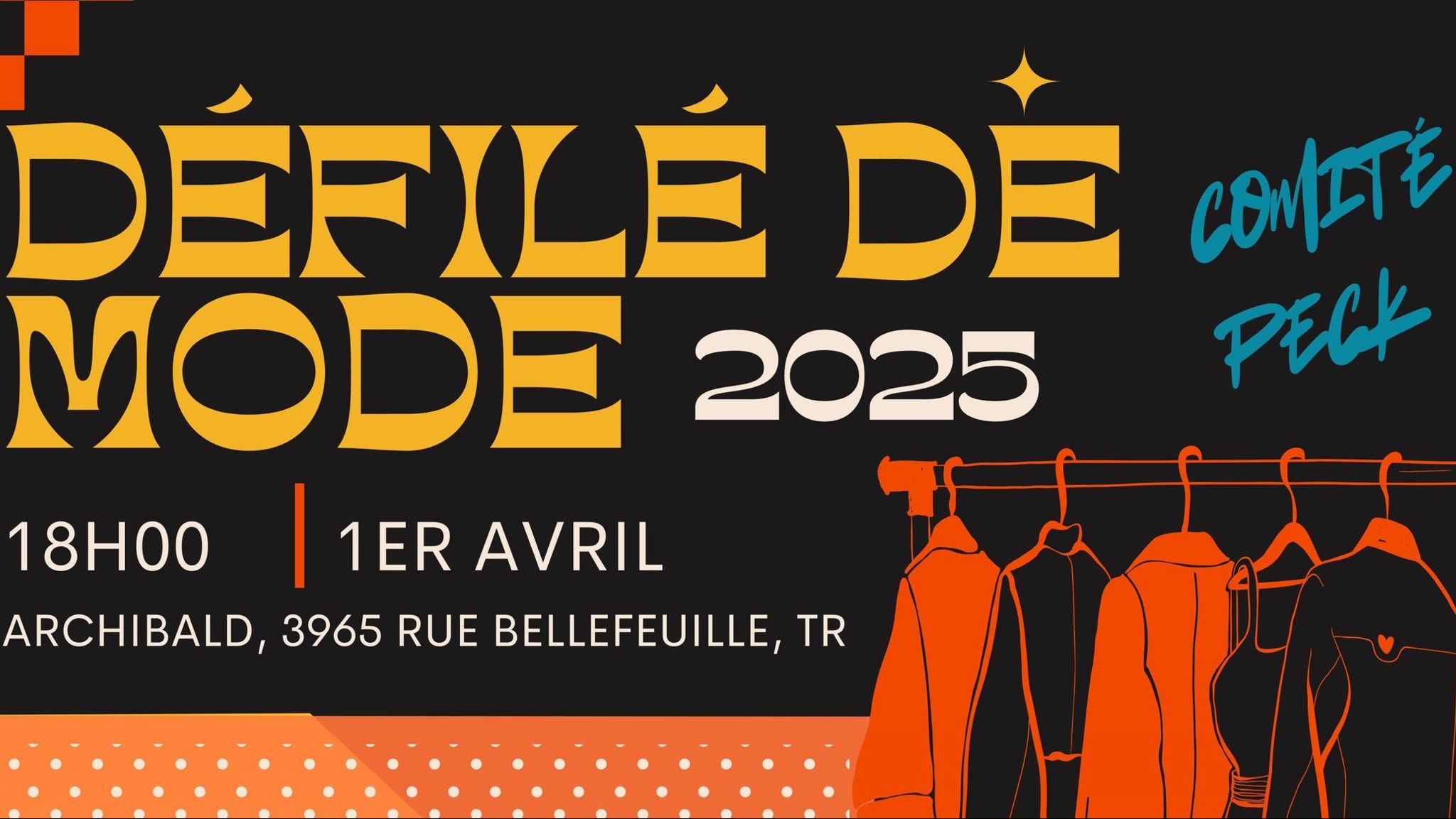 Défilé de mode 2025 - PECK Mauricie