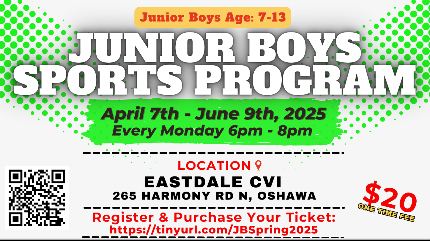 Junior Boys Sports Program - Spring 2025