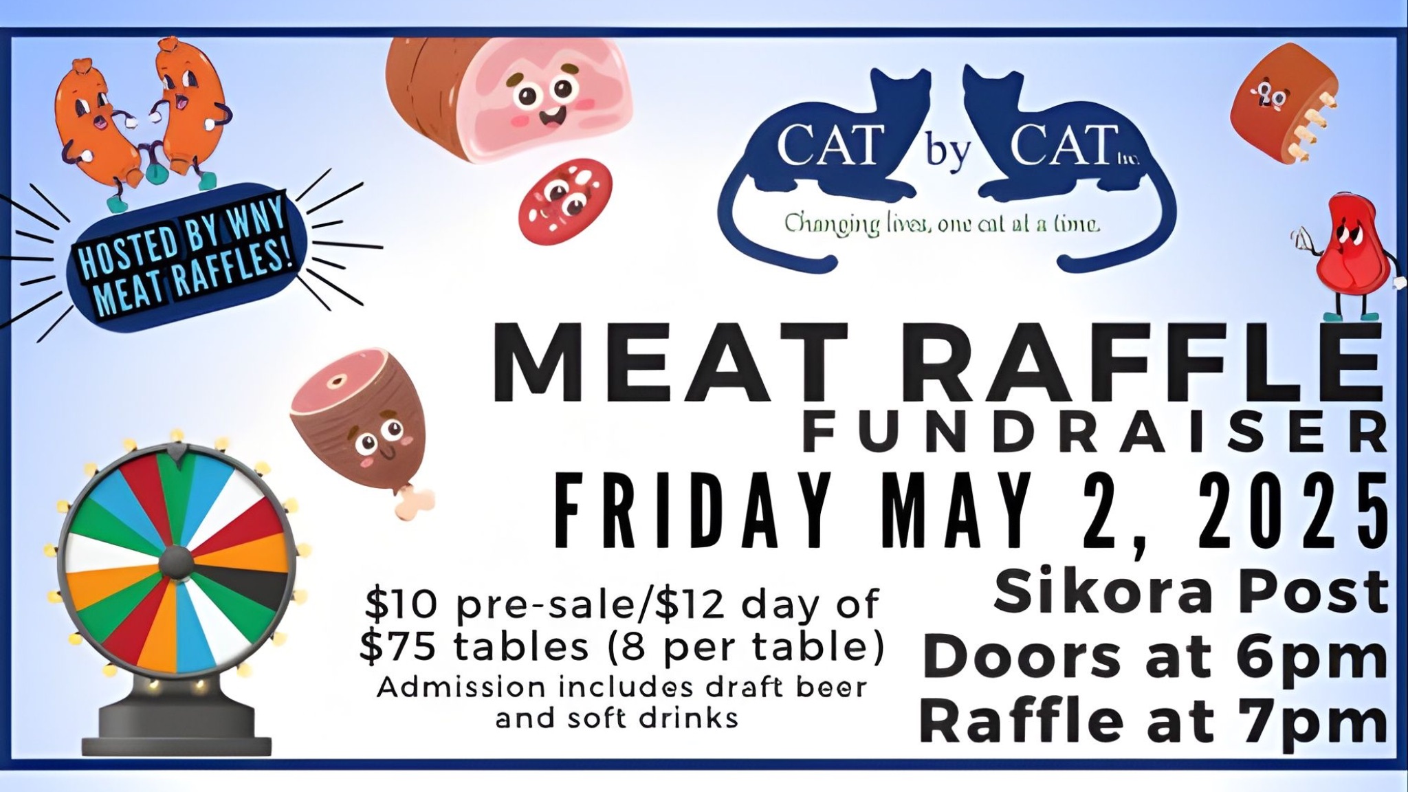 Cat by Cat May '25 Meat Raffle