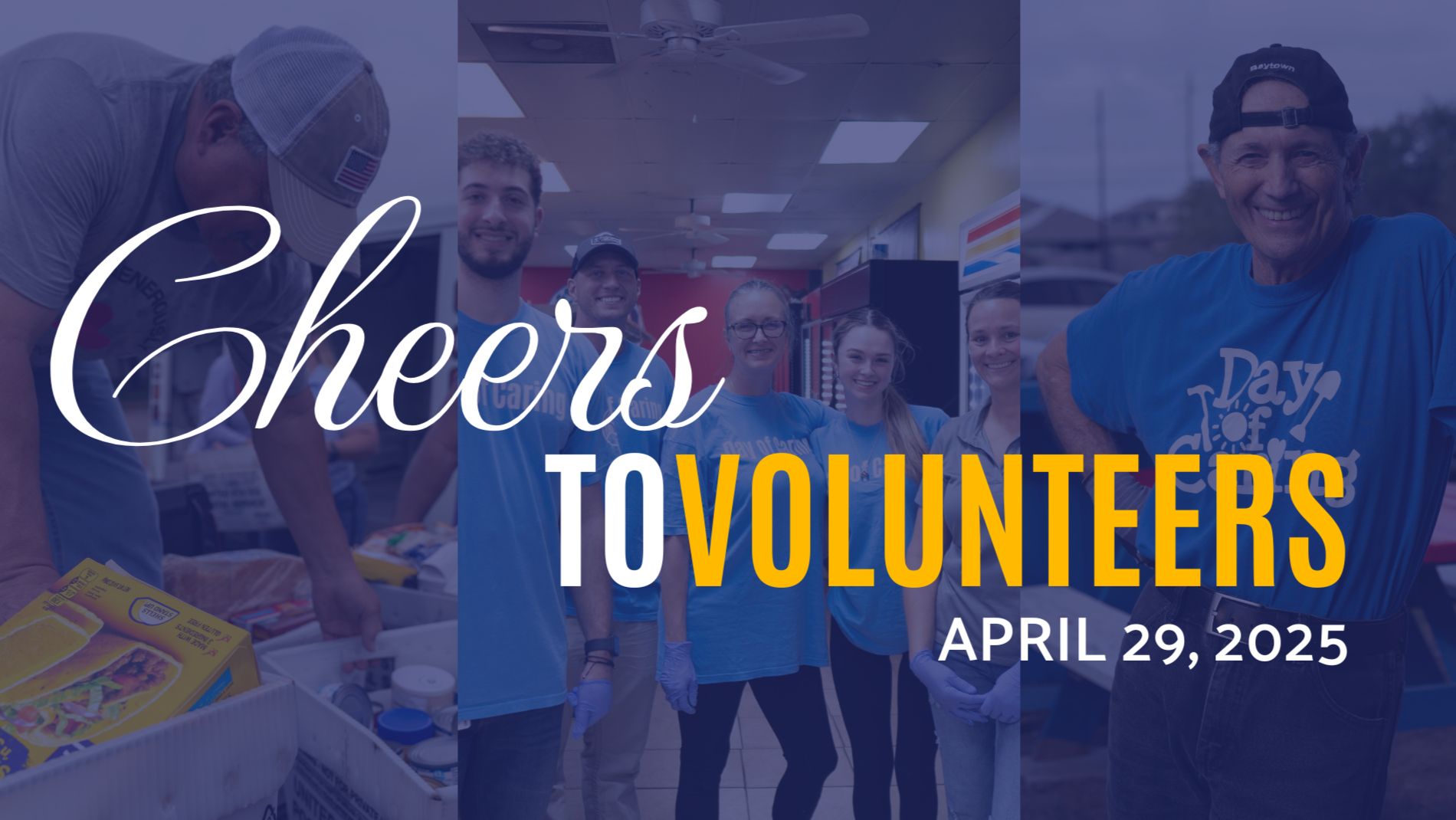 Cheers to Volunteers