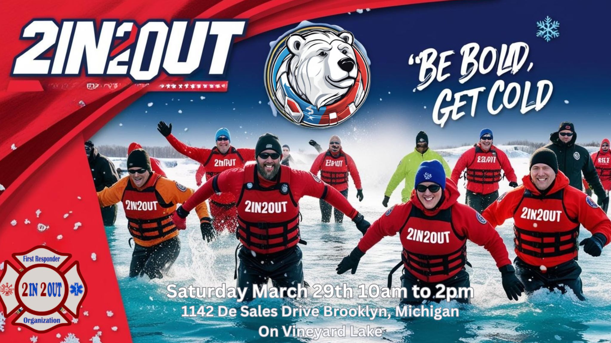 Jennifer Dunning 2025 Be Bold Get Cold Plunge pledge sheet