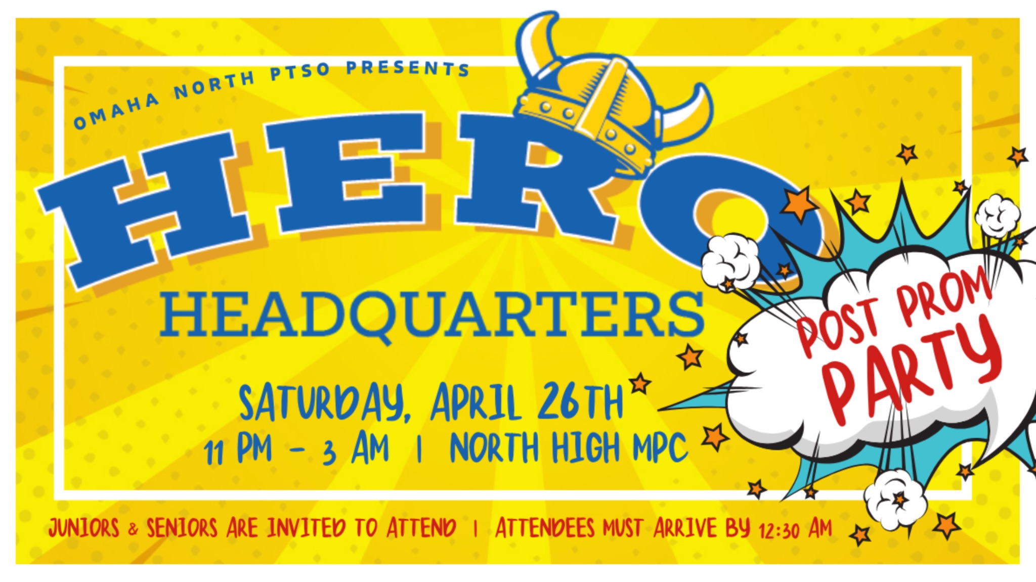 Hero Headquarters | Post Prom Party