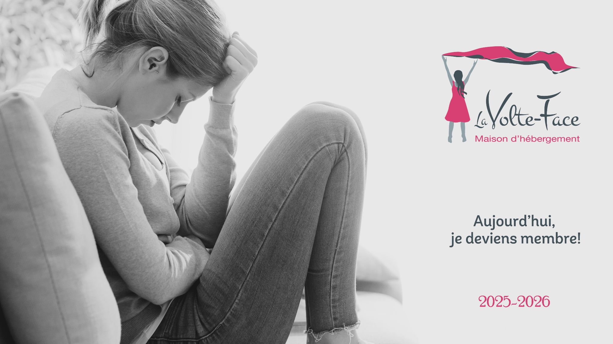 Devenez membre de la Maison d'hébergement La Volte-Face 2025-2026