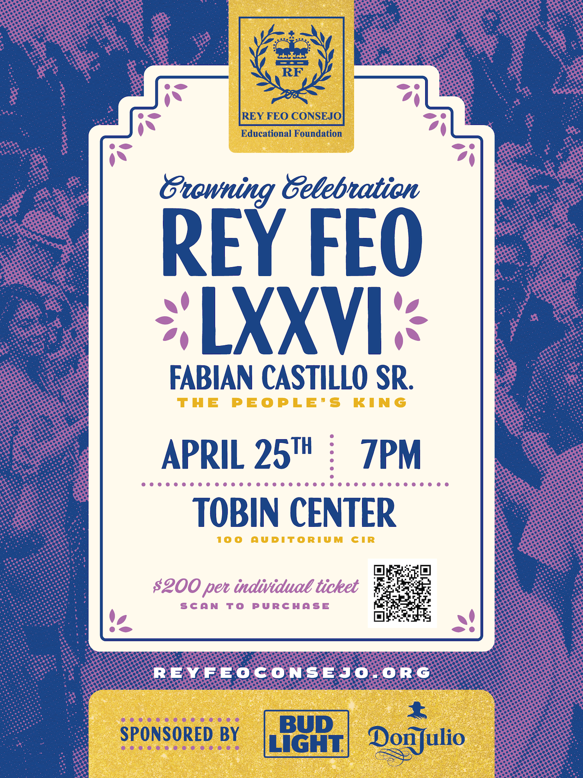 2025 Crown Celebration of El Rey Feo LXXVI