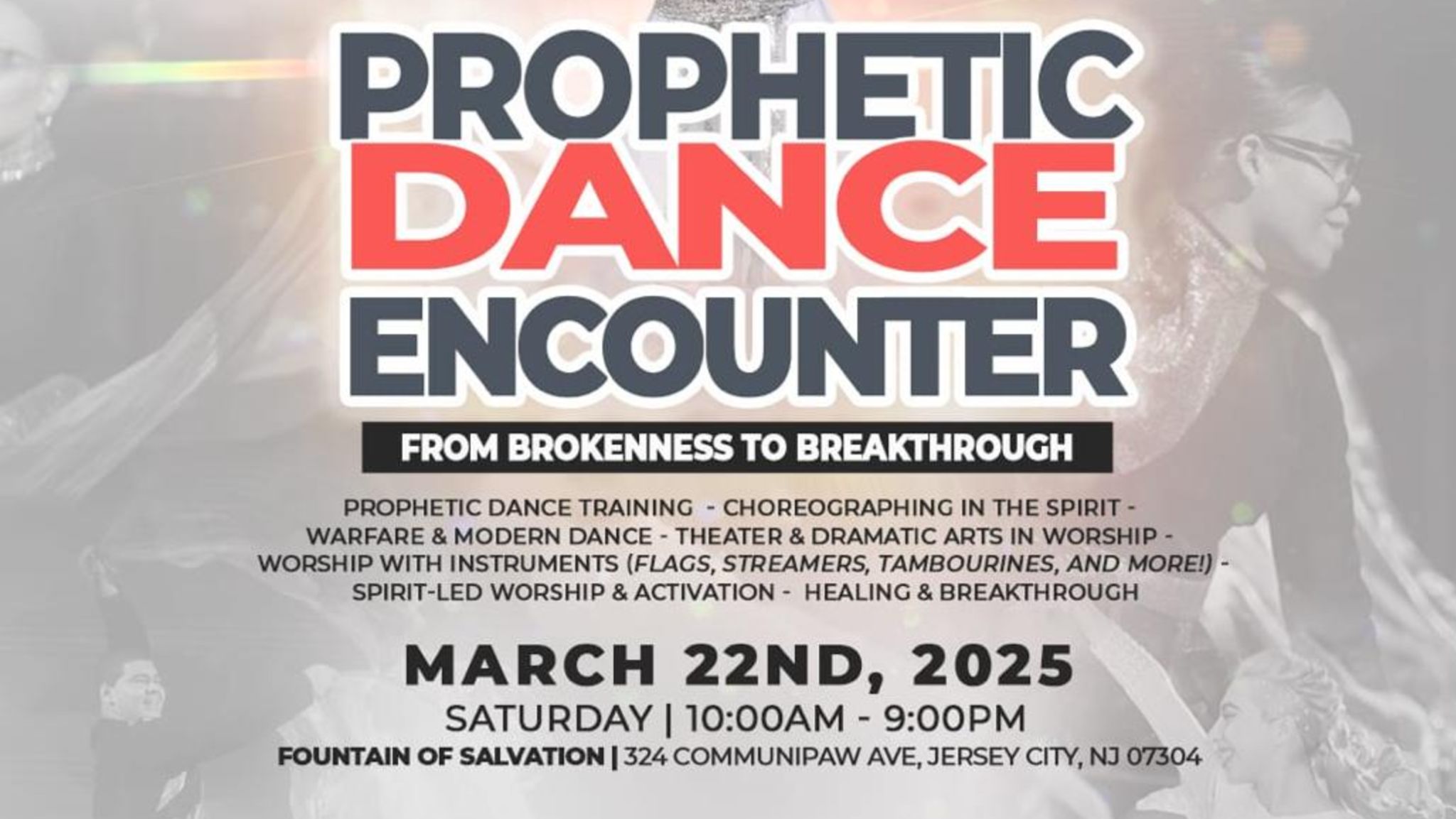WORSHIP DANCE ENCOUNTER | NEW JERSEY