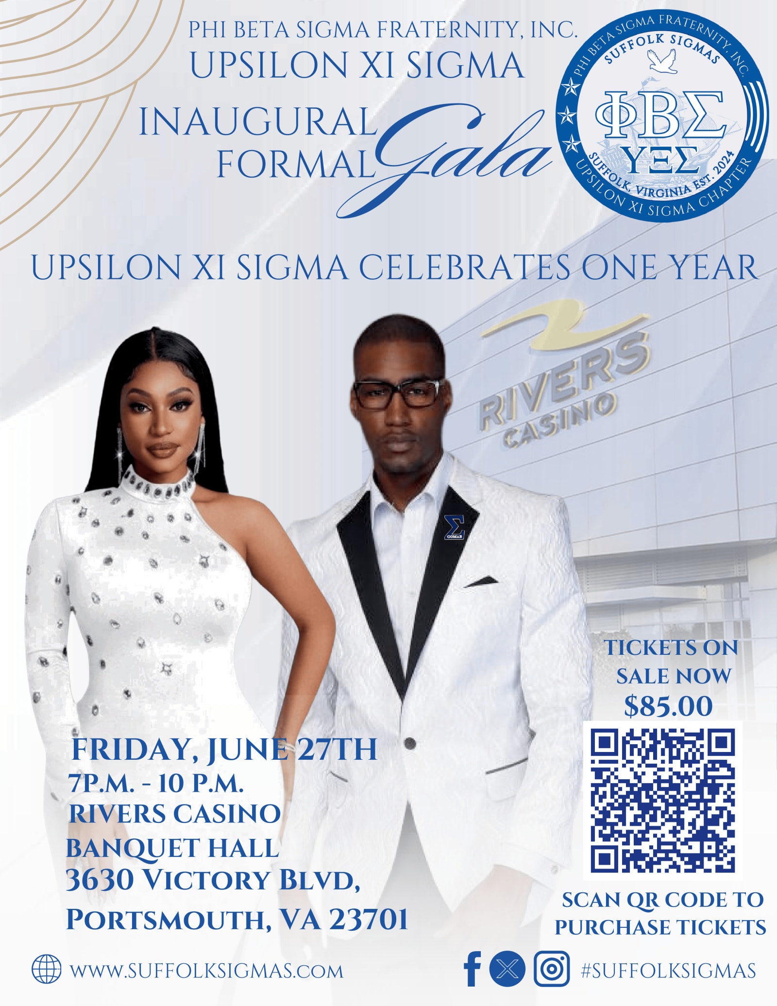 Upsilon Xi Sigma 1st Year Chartering Gala