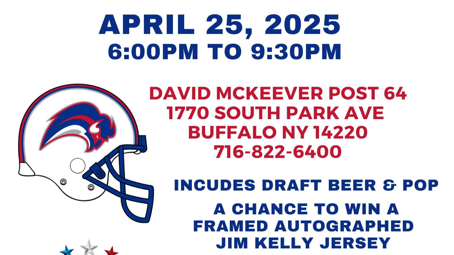 Sports Raffle April 25, 2025