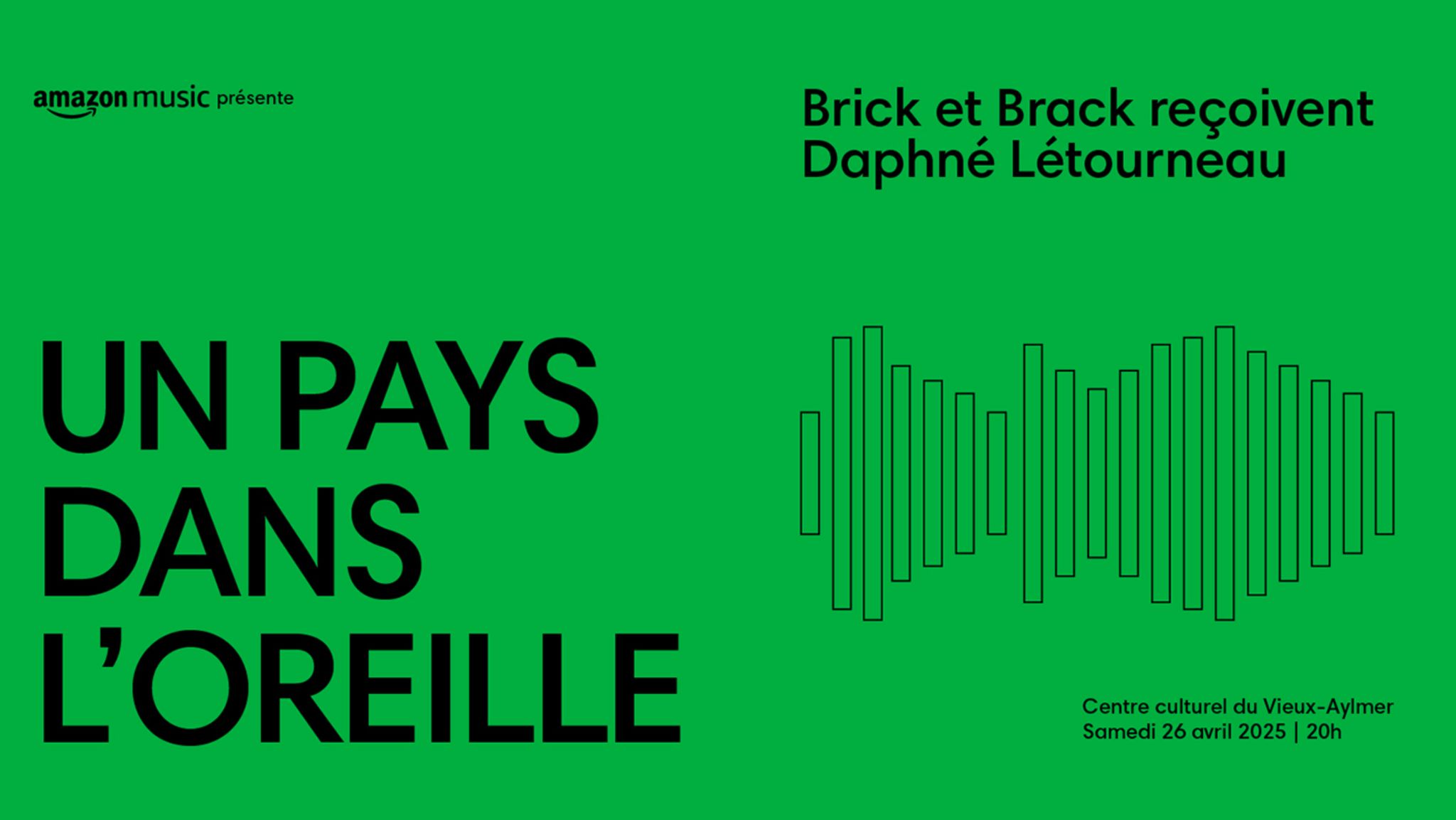 Le podcast Un Pays dans l'Oreille, de Brick et Brack (Festival Transistor)