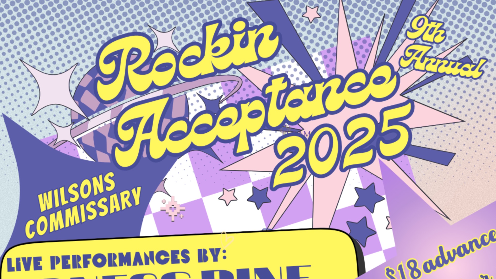 2025 Rockin Acceptance Raffle Supporting TEAAM