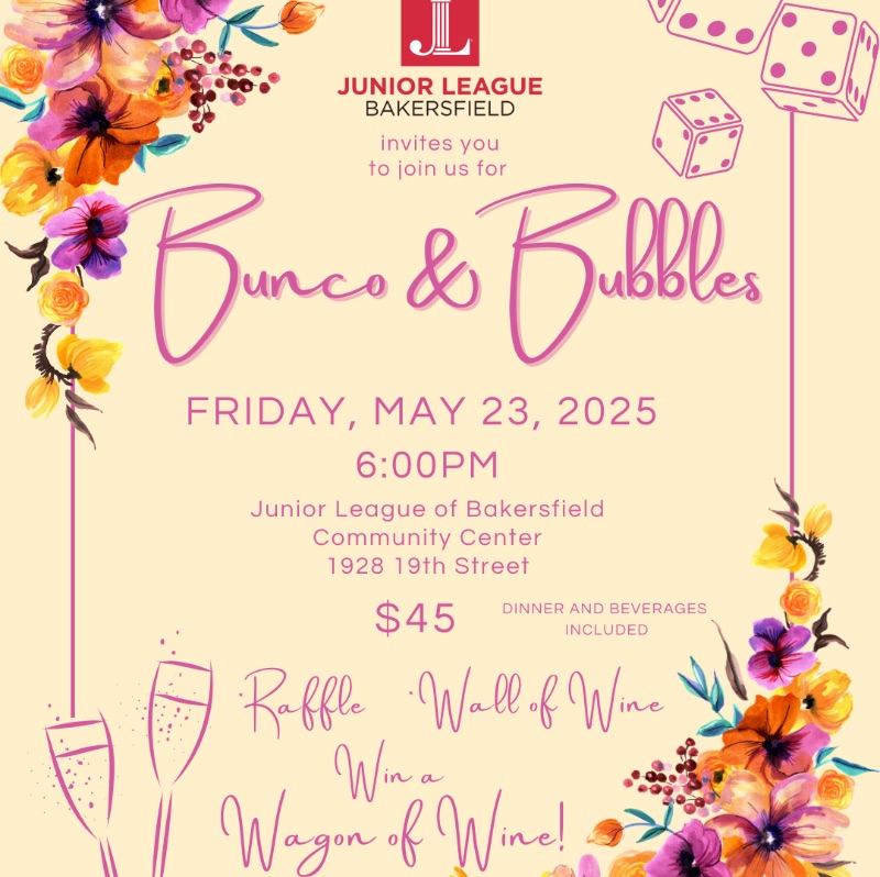 JLB Bunco - May 23rd