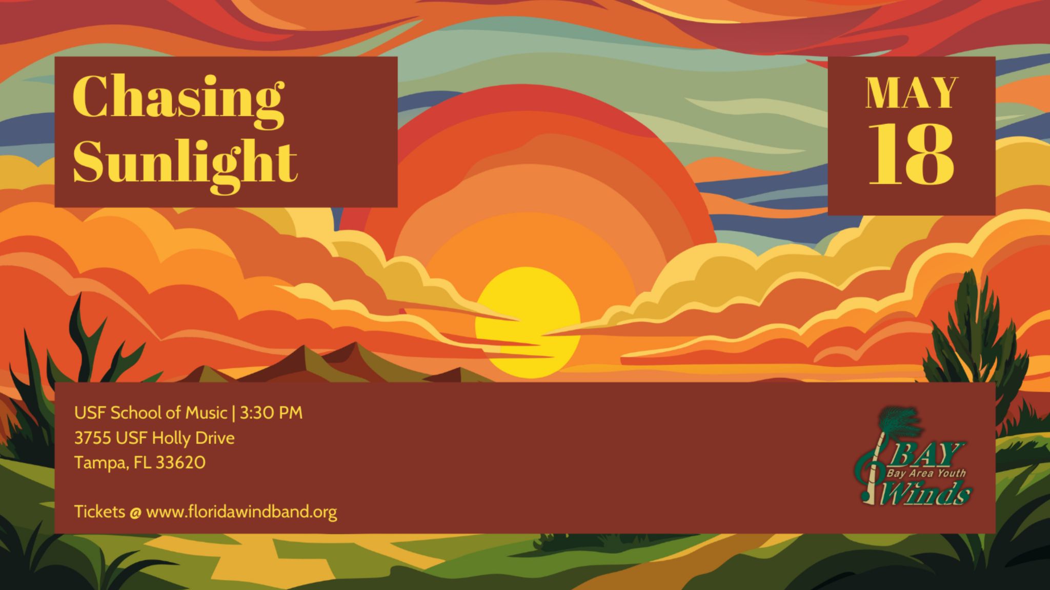 Chasing Sunlight: BAY Winds & Florida Wind Band Headline